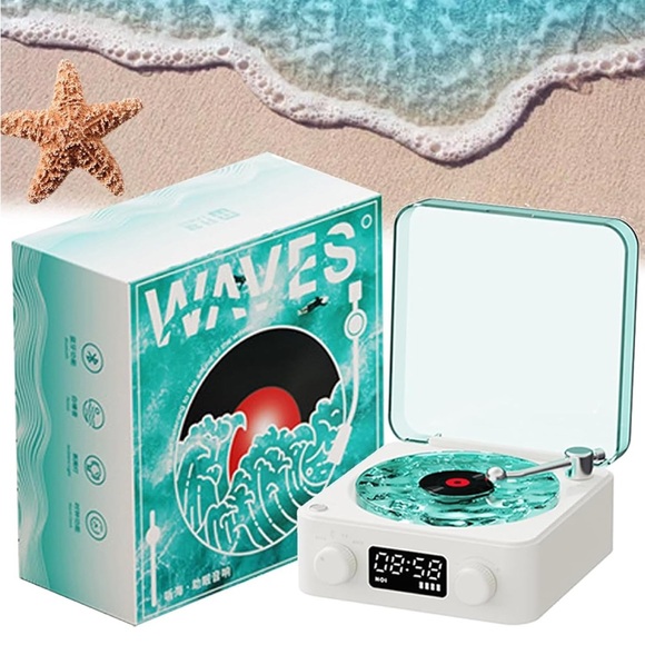 Portable Audio & Video | Aquavinyl Waves Mini Speaker The Waves Vinyl ...